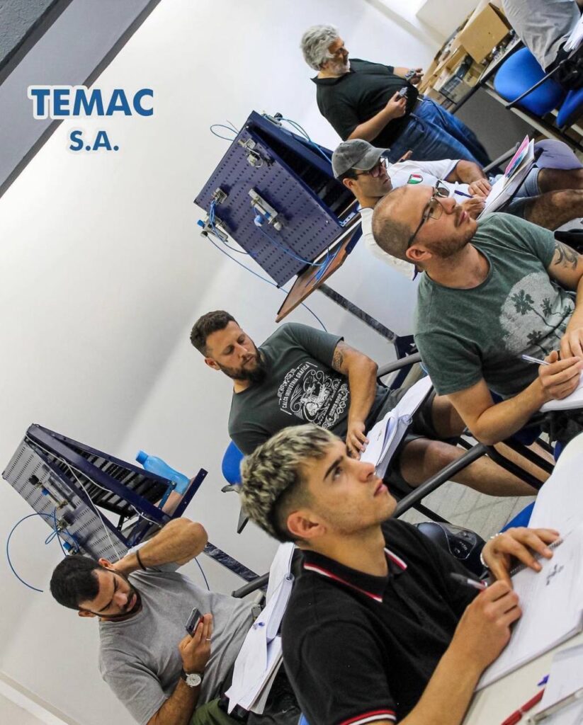 CURSO Neumática y electro-neumática, Temac Didactic – Temac S.A.